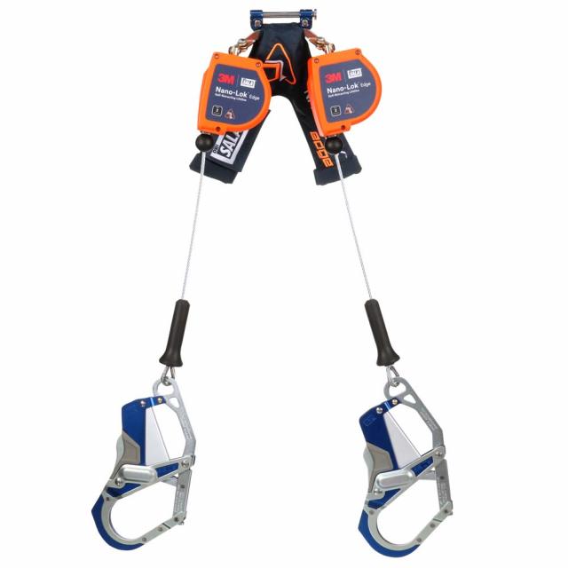 3M DBI-SALA Nano-Lok Twin-Leg Personal 7-Foot Self-Retracting Lifeline - GME Supply